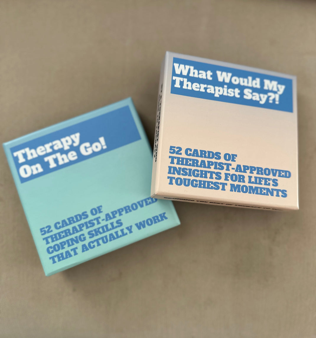 Therapy Decks | Coping Skills + Therapist Thoughts Cards – Yep, I go to ...